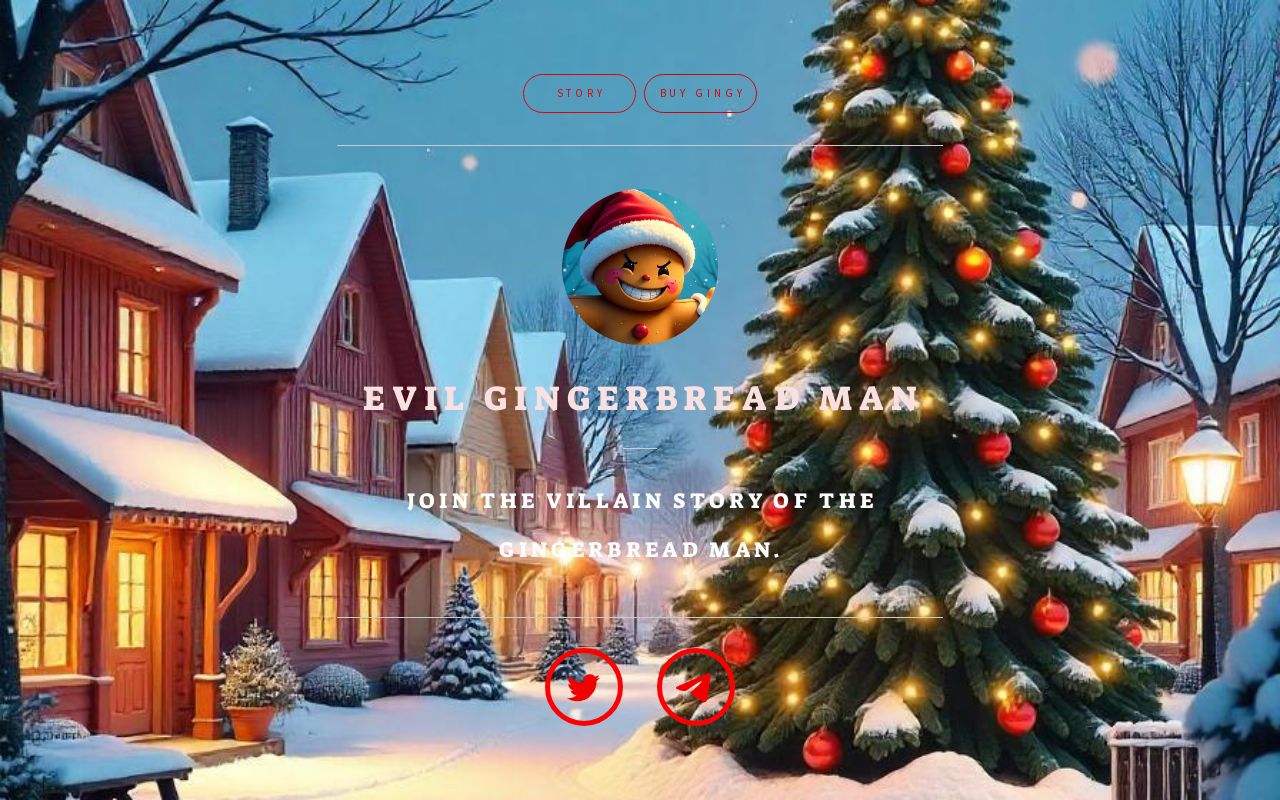 Evil Gingerbread Man